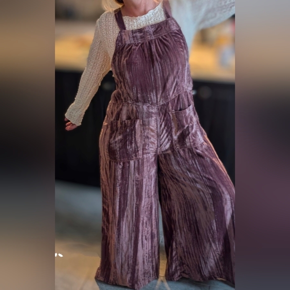 NATURAL LIFE | Pants & Jumpsuits | Natural Life Velvet Wide Leg Tie ...